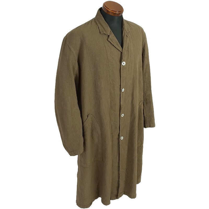 新品】フランス軍 タイプ ワークコート グレー 3 メンズL 麻綿混 仏軍